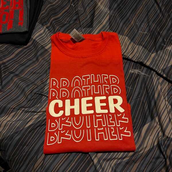Cheer Brother Svg | Cheerleading T-shirt | Cheer Team Cut Files | Cheer ...