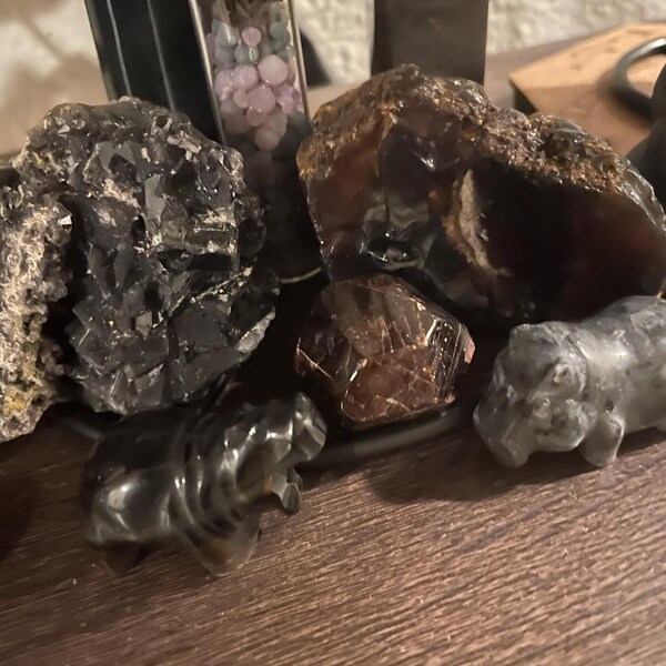 Rare Pink Lithium Small Heart Carving From Brazil Lithium Tower Lithium ...