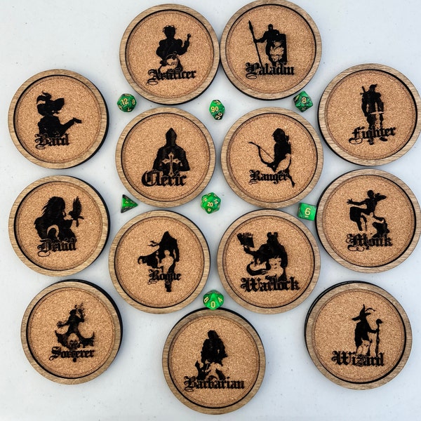 RPG Character Silhouettes: Game Design Graphics (digital Download) - Etsy