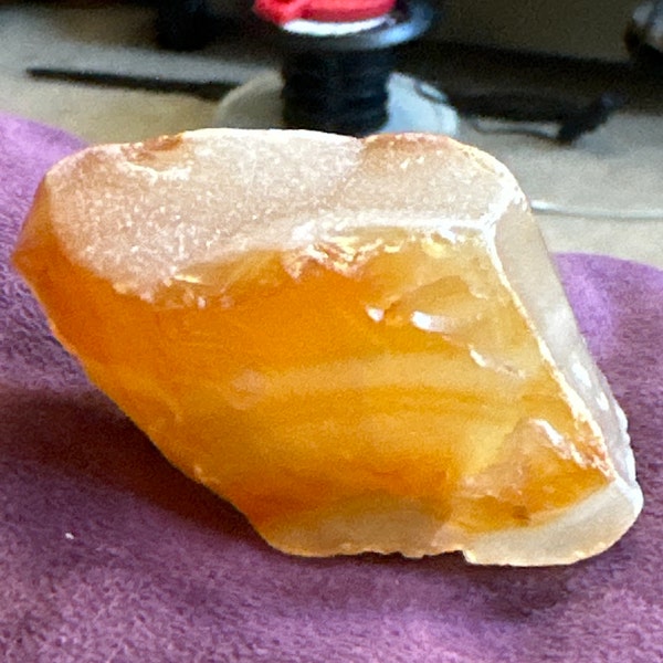 Collection of 3 Oregon Agates, Carnelian Agate, Chalcedony, Quartz ...