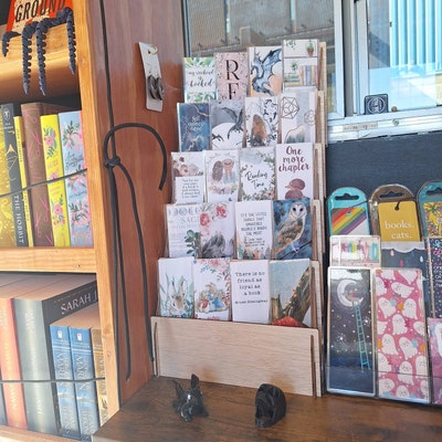 12 Slot Bookmark Display Physical Product Display for Craft Shows - Etsy