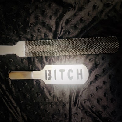 Airflow Spanking Paddle From Ballistic Metal, Spanking Fetish, Master ...