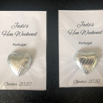 Rose Gold Hen Party Favours. Personalised Hen Do Favour - Etsy