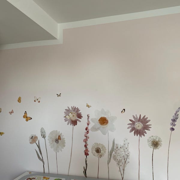 Big Lemon Tree Wall Decals With Leaves, Plastic-free Wall Stickers - Etsy