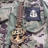 USN E4/E5/E6 Black Crow With Digital Multi Camo Paracord Neck Lanyard ...