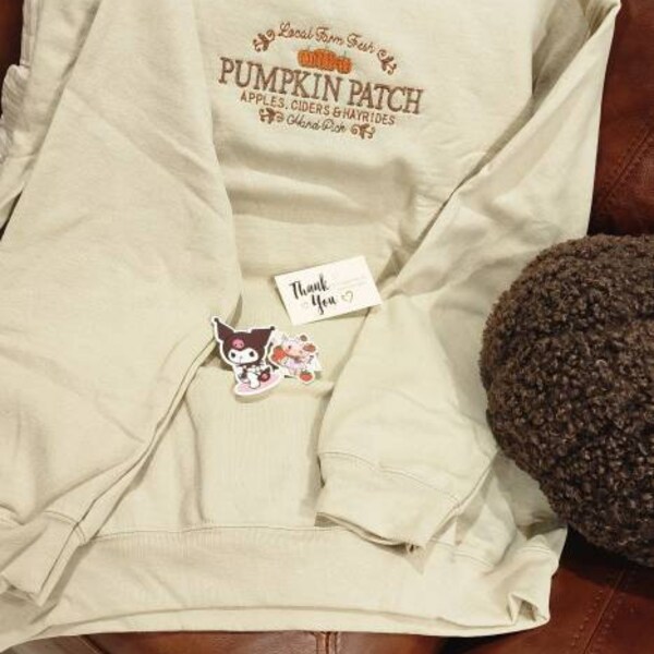 Cute Bat and Kitty Matching Duo Embroidered Hoodie/crewneck FREE ...