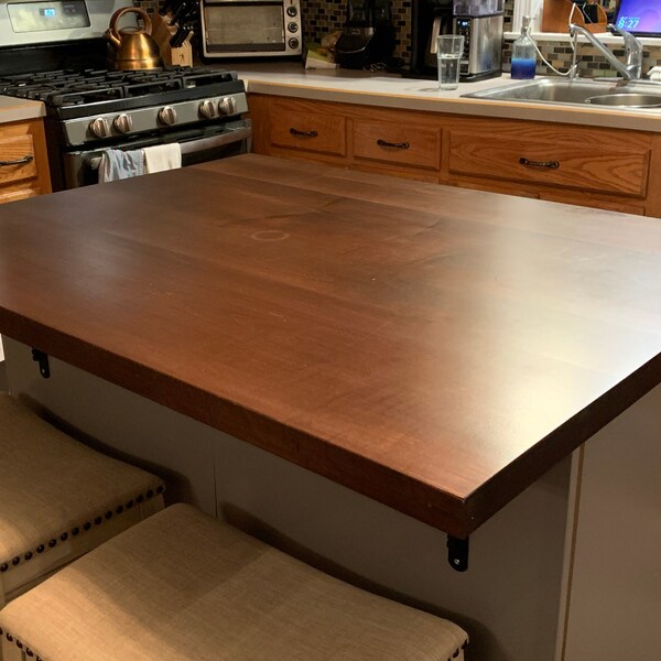 Custom Butcher Block Wood Countertops - Etsy
