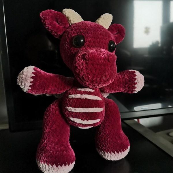 Bundle, Dino Crochet Pattern, Dragon Amigurumi Pattern, Dinosaur, Plush ...