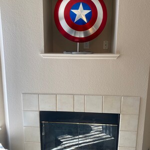 Captain America Shield Stand - Avengers Display Stand - Etsy