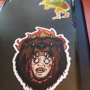 Midsommar Purge Bear Die Cut Vinyl Sticker - Etsy