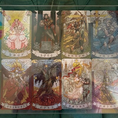 FFXIV Astrologian Cards Set AST FF14 Final Fantasy 14 Lord - Etsy