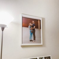 Contemporary 1, Modern White Picture Frame, 1 Wide, 25 Common Sizes With Glass Facing 23247812 ...