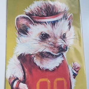 Edna the Fortune Teller Sloth Print Signed 1-20 5x7 Art | Etsy