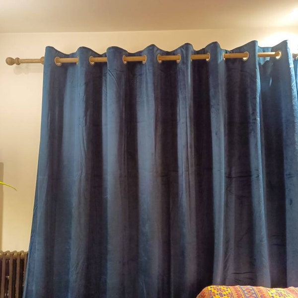 Gorgeous Reclaimed Wood Style Rustic Curtain Rod Rail Poles in Various ...