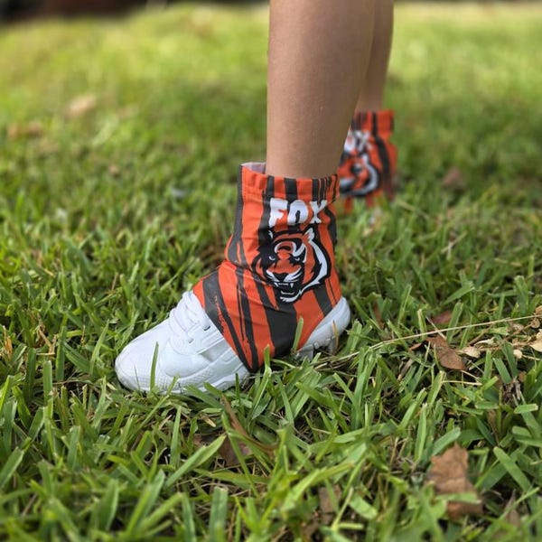 Customized Cleat Covers (spats),football Socks, Shoe Covers - Etsy