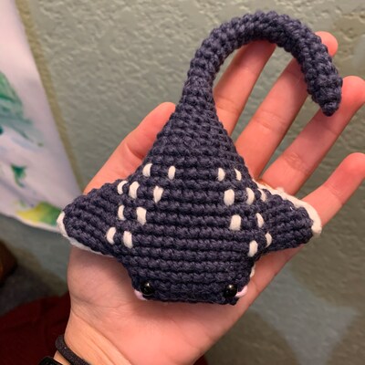 Crochet Stingray Digital Pdf English Amigurumi Pattern Big or Giant ...