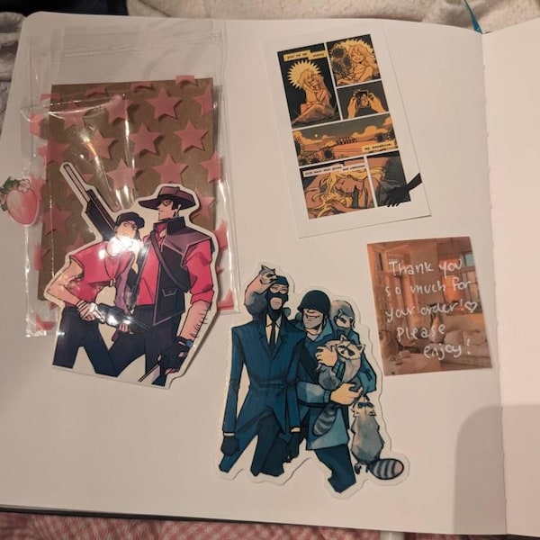 Team Fortress 2 TF2 Stickers - Etsy