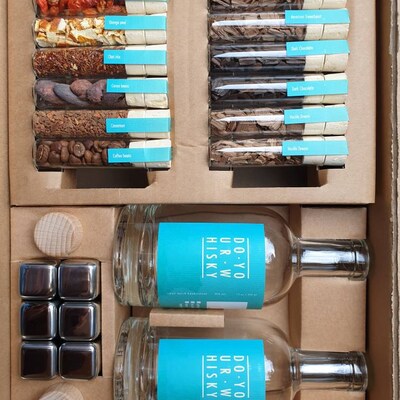DO YOUR WHISKY Whiskey Infusion Set 10 Spices Whiskey Making Kit Diy ...