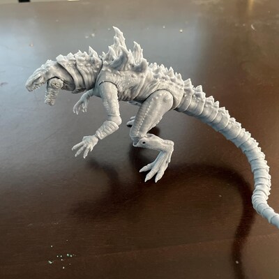 Shin Godzilla Maquette Version Papercraft - Etsy