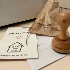 Social Media Stamp Instagram Stamp Custom Social Packaging | Etsy