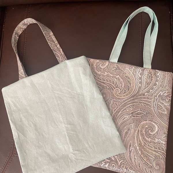 Easy Tote Bag PDF Sewing Project | Kids Book Bag Sewing Instructions ...