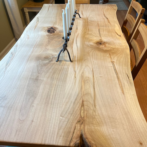 Live Edge Dining Table | Slab Table | Rustic Modern Table | the Rustic ...
