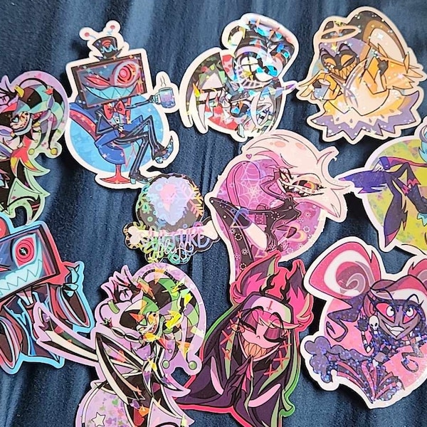 FIZZAROLLI - Helluva Boss Inspired Stickers- 2 Versions - Etsy