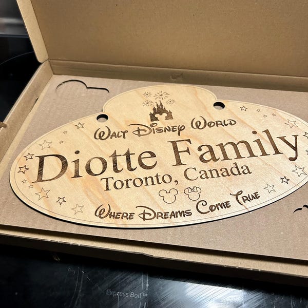 Disney Themed Pram Sign - Stroller Sign | Personalised Push Chair Sign ...