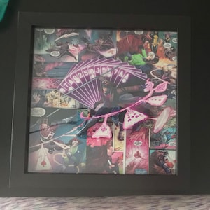 Spiderman Spiderverse Comic Book Cover 3D Shadow Box Decor - Etsy