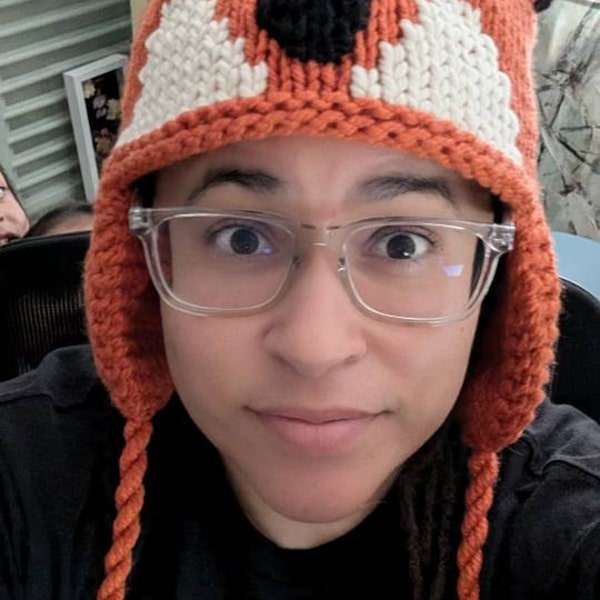 Adult Hand Knit “becky” and “wrath of Becky” Fox Hat - Etsy