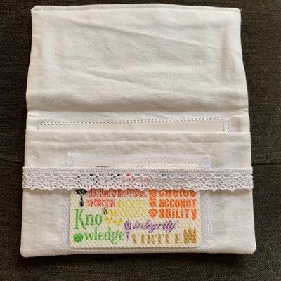 Fits Over Your Chair LDS Temple Envelope floral Embroidery - Etsy