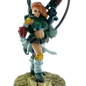 Shadow Elf Slave Girl 78-28mm Scale Resin Miniature by Manufaktura Toys ...