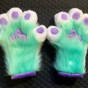 Puffy 5 Fingered Paw Digital Pattern PDF DOWNLOAD - Etsy