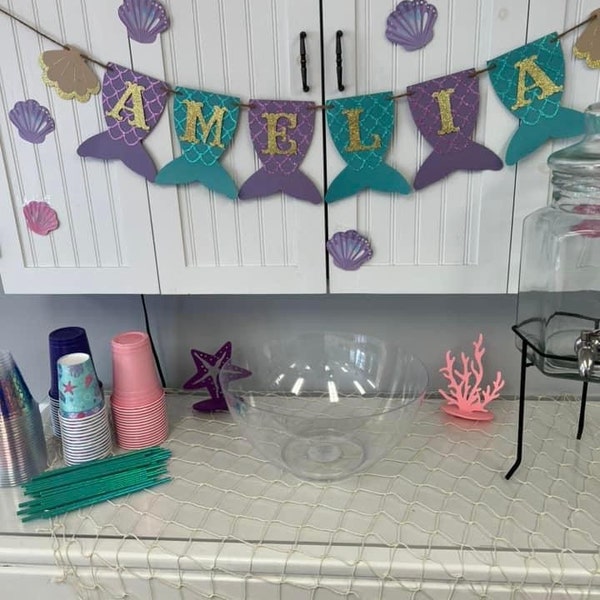 Mermaid Scales Party Drink Cup 12 Ounce Cold Drink Ware Favor Cup Paper ...