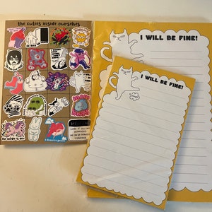 Spiritual Calming Self Care Sticker for Inner Peace, Meditation Self ...