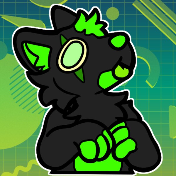 Canine YCH Telegram Sticker Base | P2U Base - Etsy