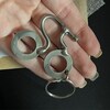 Bicycle Art, Cycle Tandem Stainless Steel Metal Key Ring, Cycle Key ...