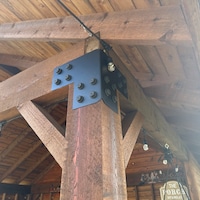 Structural Design Corner Bracket for 6x6 Post 6x6 Corner - Etsy Canada