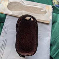 Personalised Leather Phone Stand Key Ring - Etsy UK