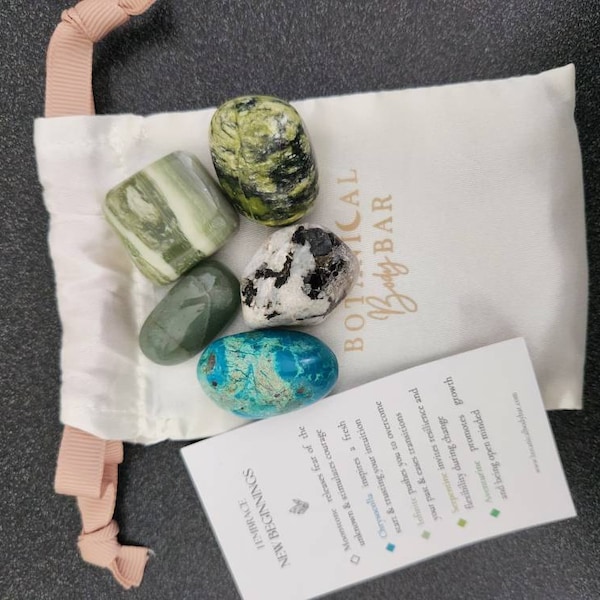 I Am Worthy | Positive Affirmation Crystal Set | Pocket Stones ...