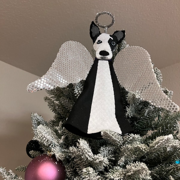 Black Poodle Christmas Tree Topper - Etsy