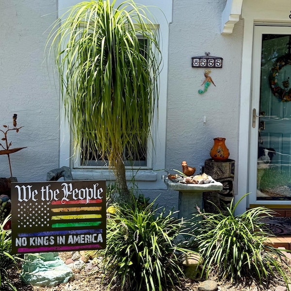Rejecting Kings Since 1776 Yard Sign, Anti Trump Yard Sign, Democracy ...