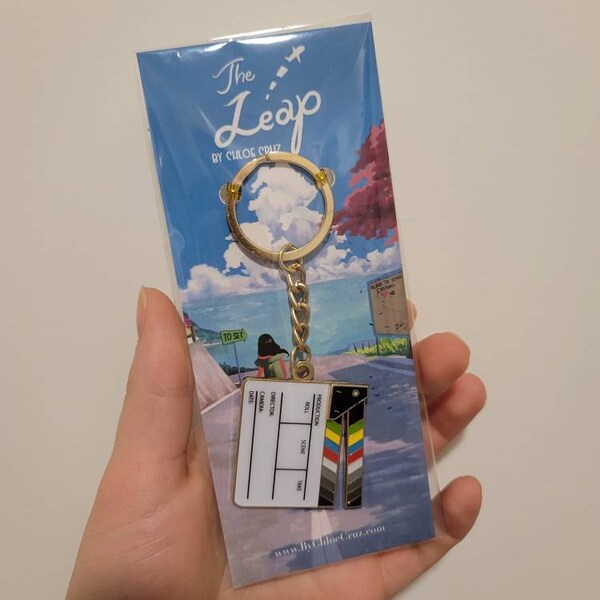 MOVABLE Film Slate Enamel Pin (blank) - by Chloe Cruz - Etsy