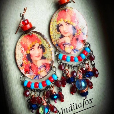 Gypsy Girls Digital Collage Sheet - Etsy