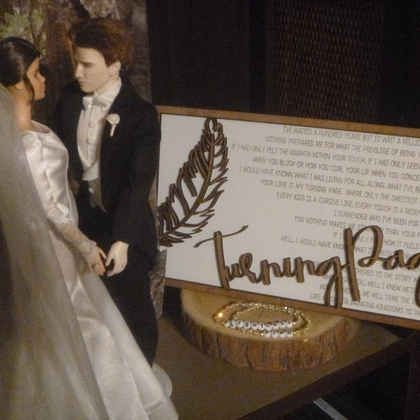 Bella Swan Quote Sign Twilight Saga Eclipse Vampire Shelf Decor Team ...