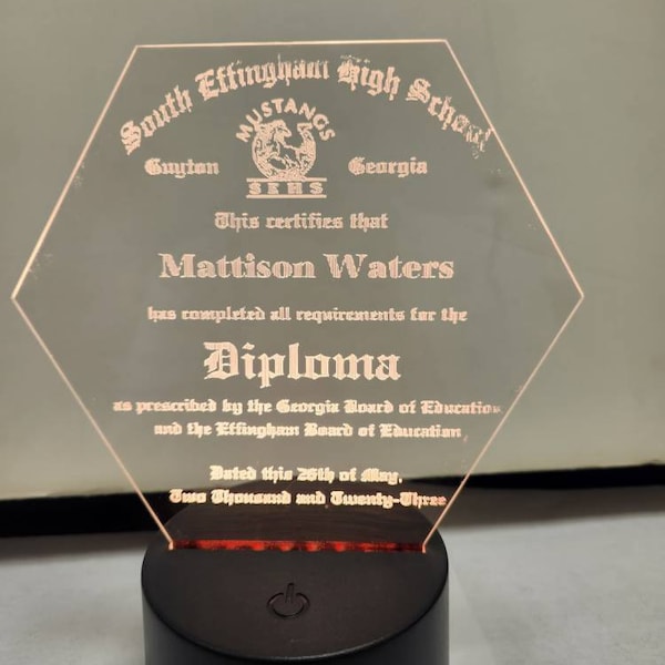 Diploma Template | Canva Editable - Etsy