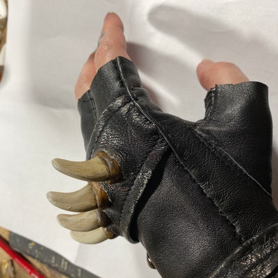 Small Cat Claws in White or Black, 1 Curved Feline Claws, Kitty Fursuit ...