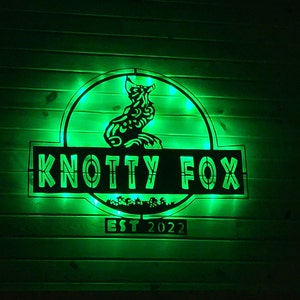 Mountain LED Metal Art Sign / Light up Mountain Metal Sign / - Etsy