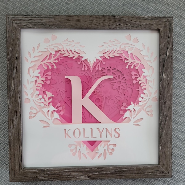 3D Baby Born Shadow Box Svg Bundle for Kids, Baby Birth Shadow Box ...