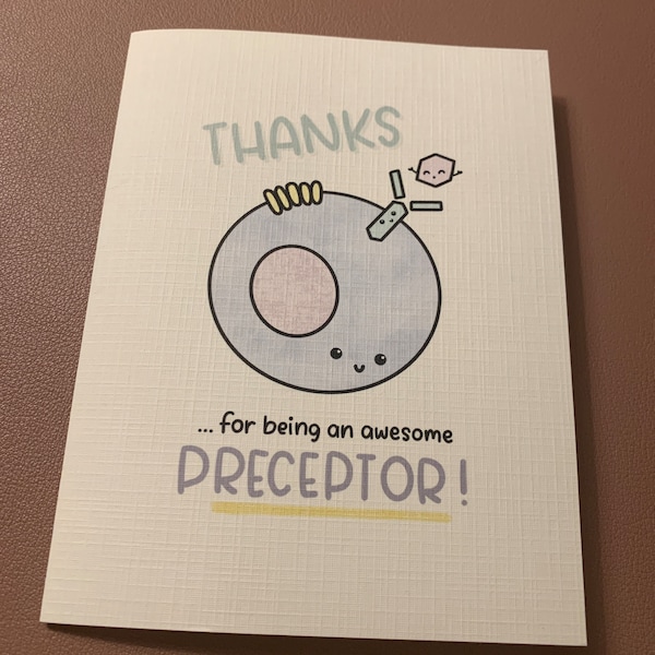 Thanks for Being an Awesome Preceptor - Thank You Card, Educator ...